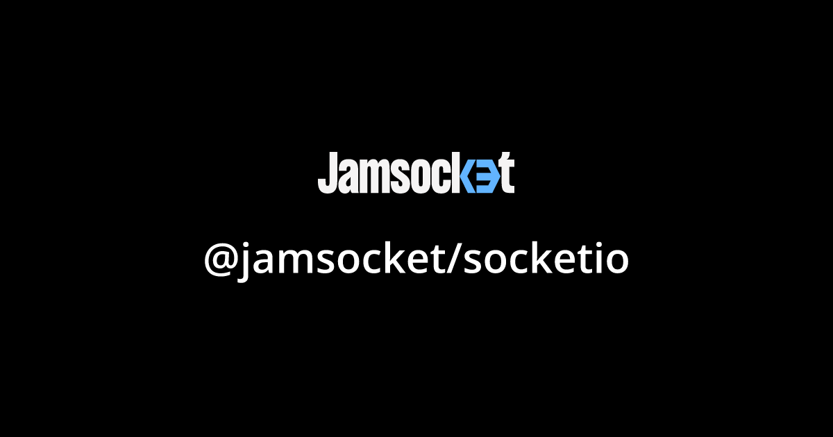 @jamsocket/socketio - Jamsocket